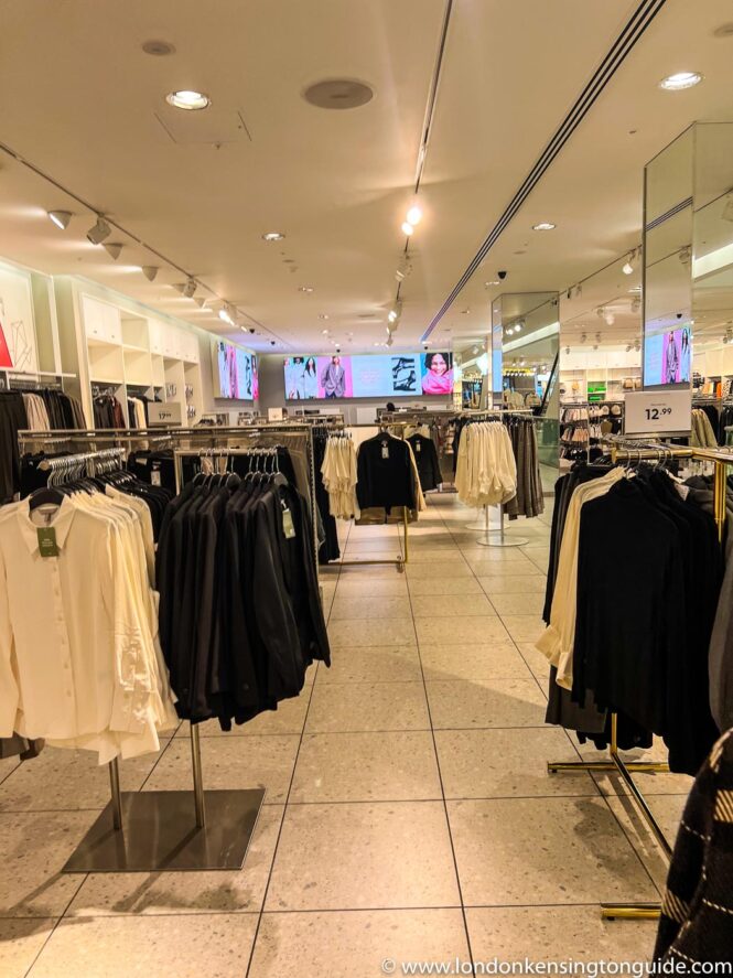 H&M - High Street Kensington - London Kensington Guide