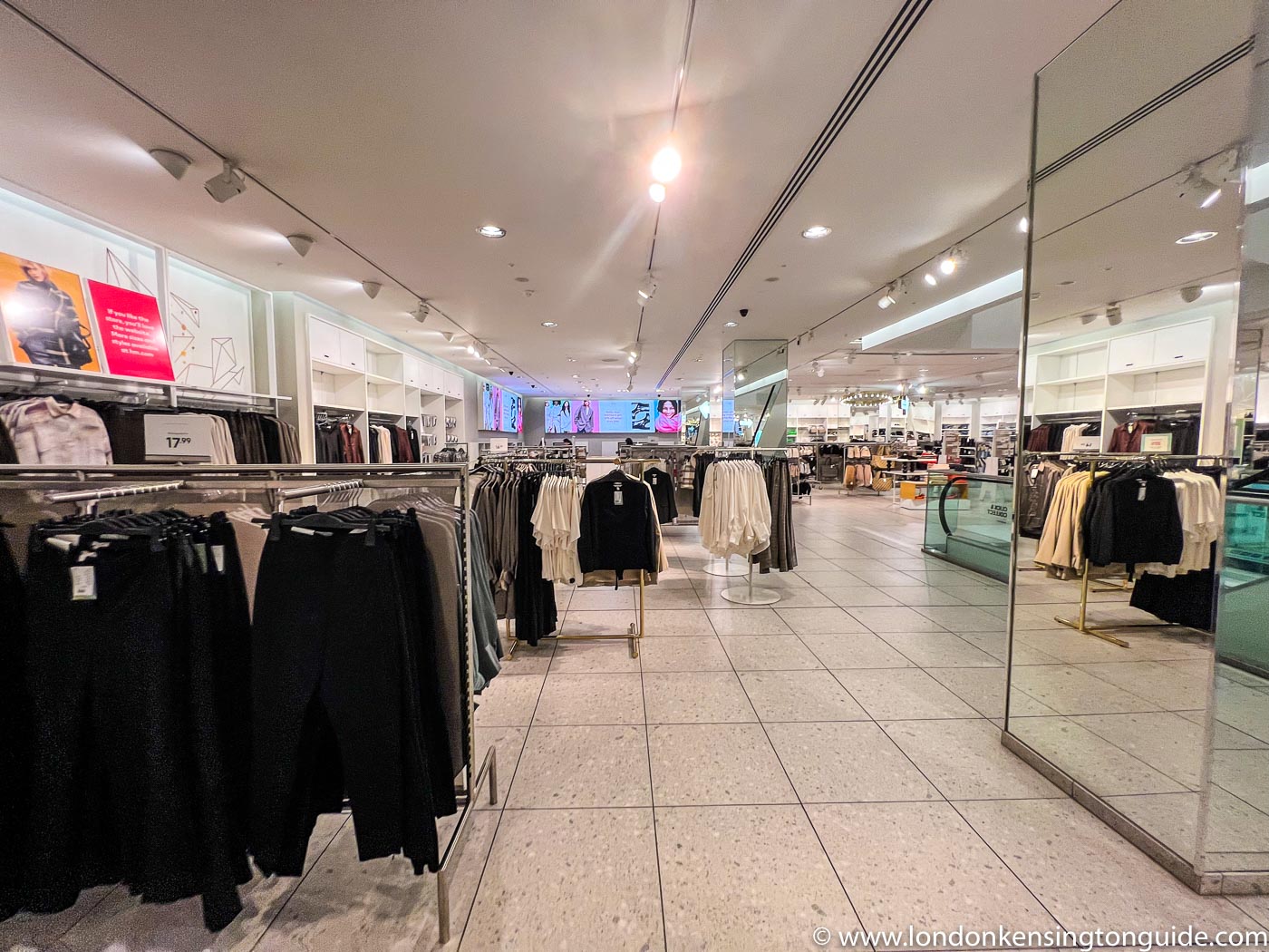 H&M - High Street Kensington - London Kensington Guide