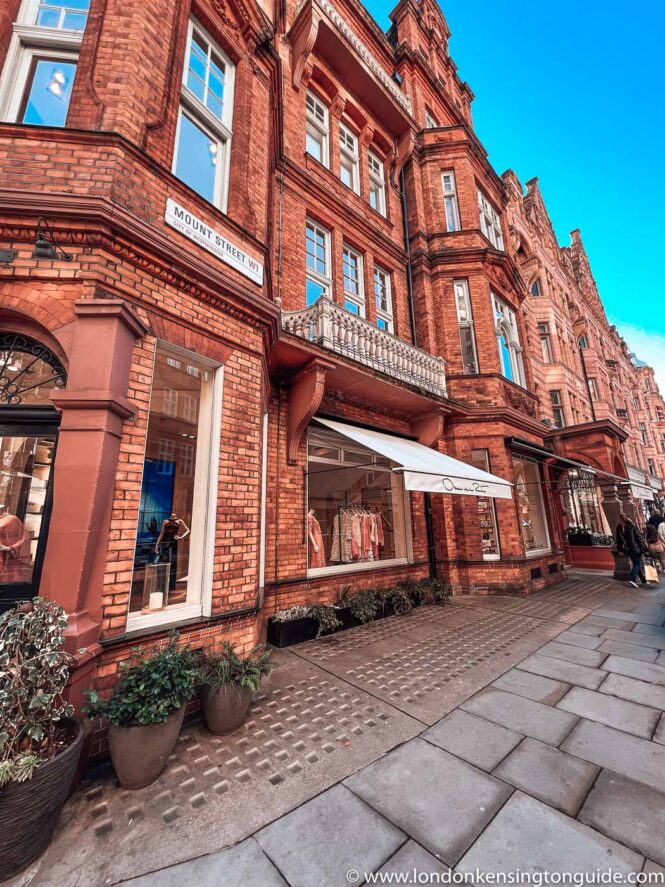 Mount Street - Where Mayfair's Designer Boutiques Litter The Street ...