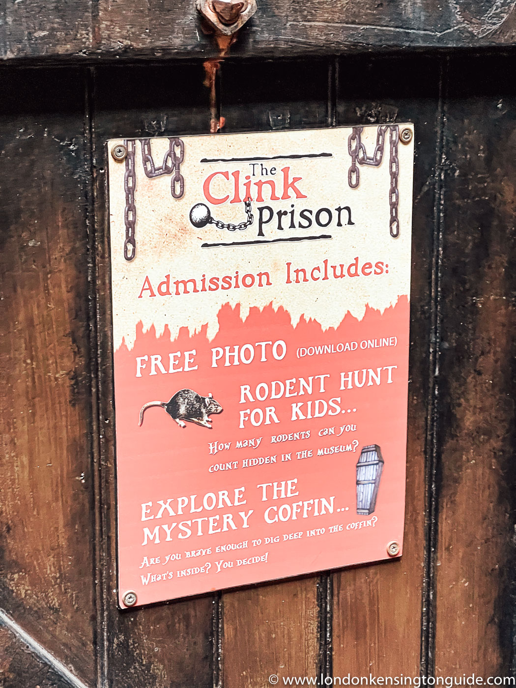 Visiting Clink Prison Museum - London Kensington Guide