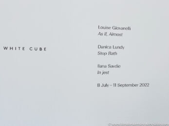 Art, Culture, And Creativity: A Visit to White Cube In Bermondsey ...