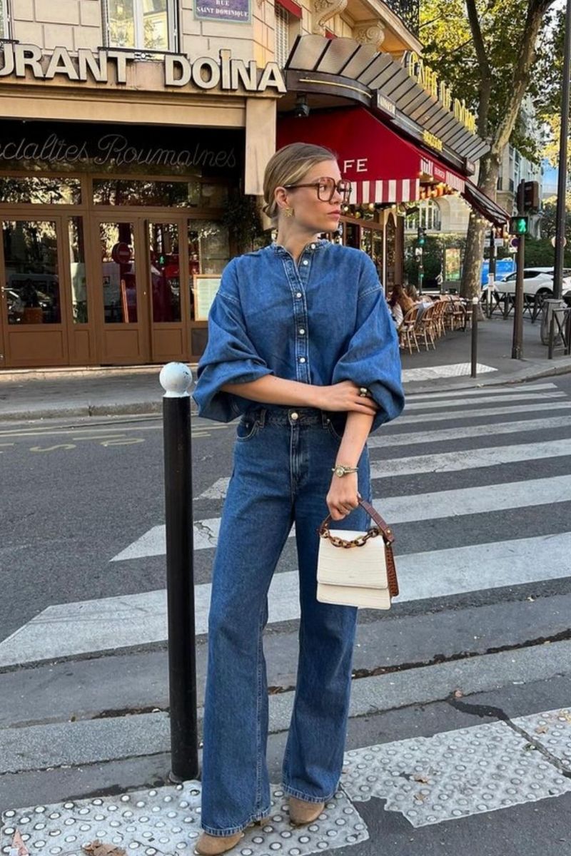 24 Double Denim Outfit Ideas Perfect For Any Occasion - London ...