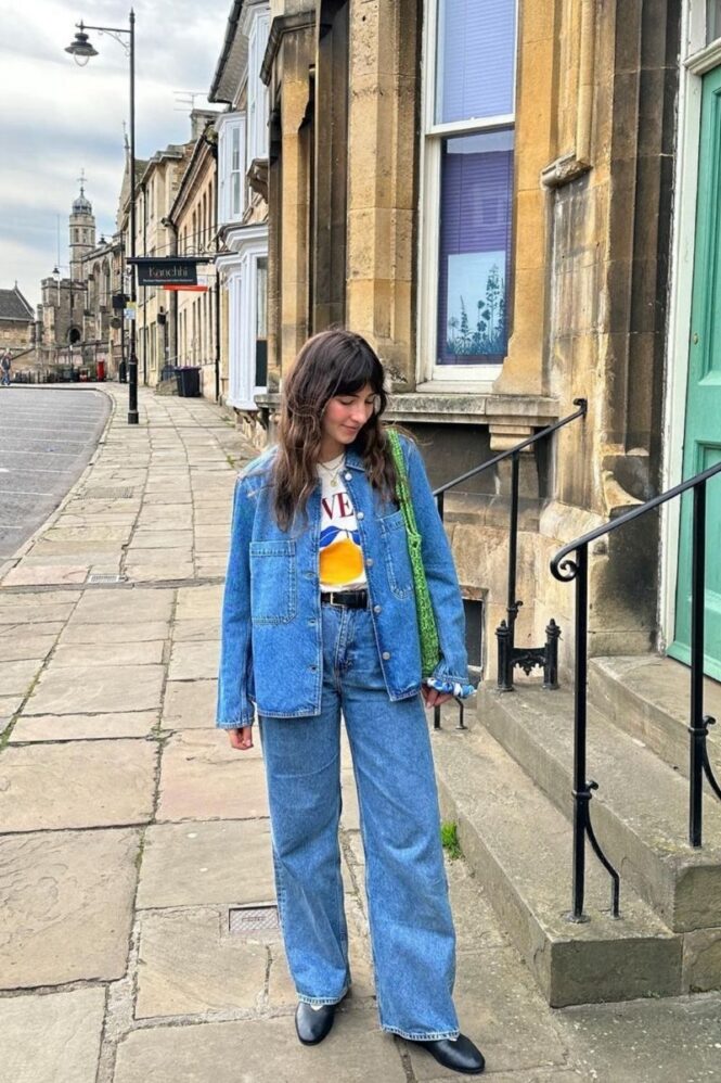 24 Double Denim Outfit Ideas Perfect For Any Occasion - London ...