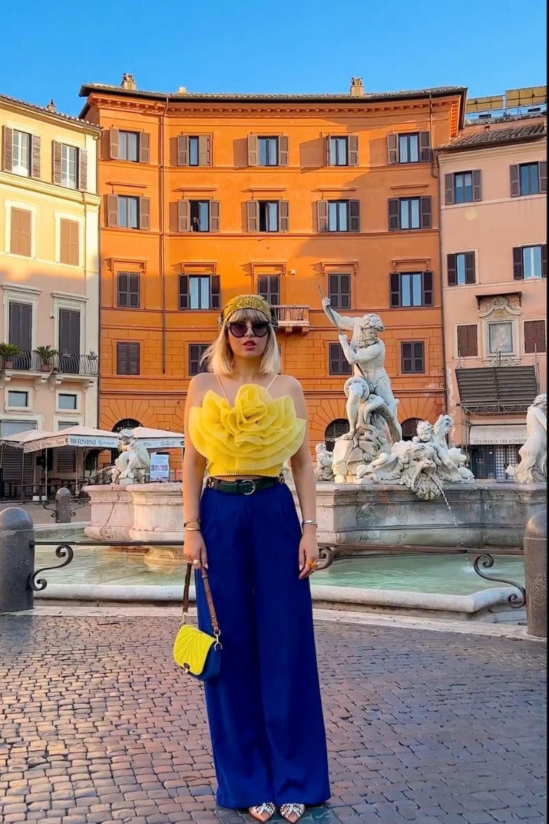 21 Stylish Blue Pants Outfit Ideas For Every Occasion: From Brunch To ...
