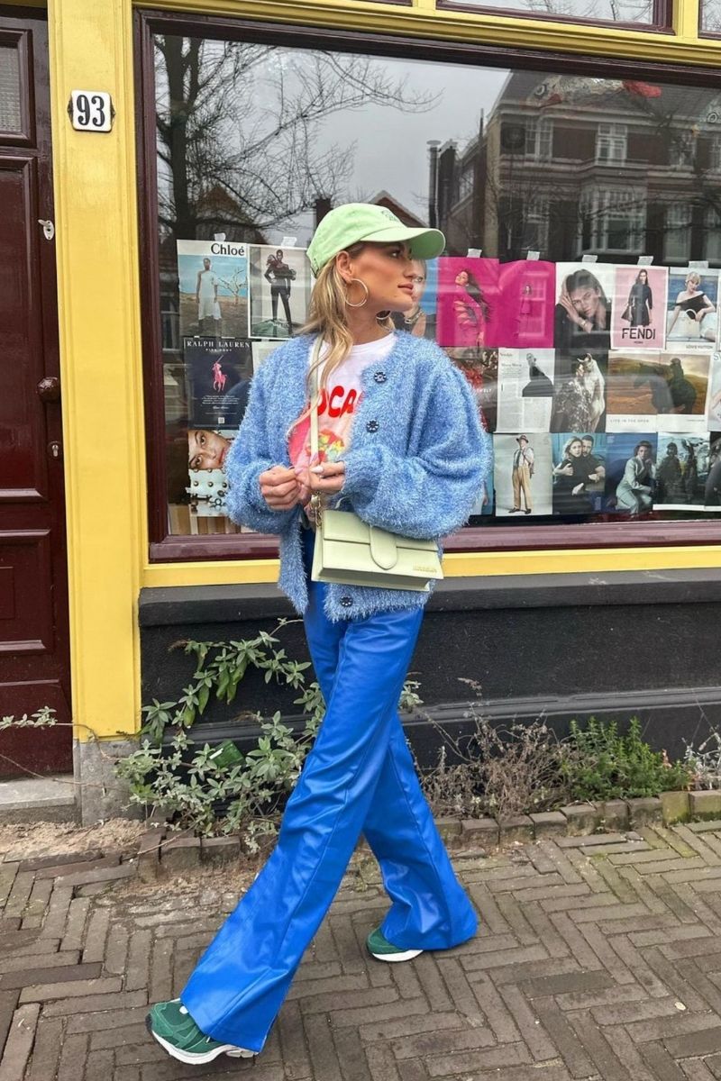 21 Stylish Blue Pants Outfit Ideas For Every Occasion: From Brunch To ...