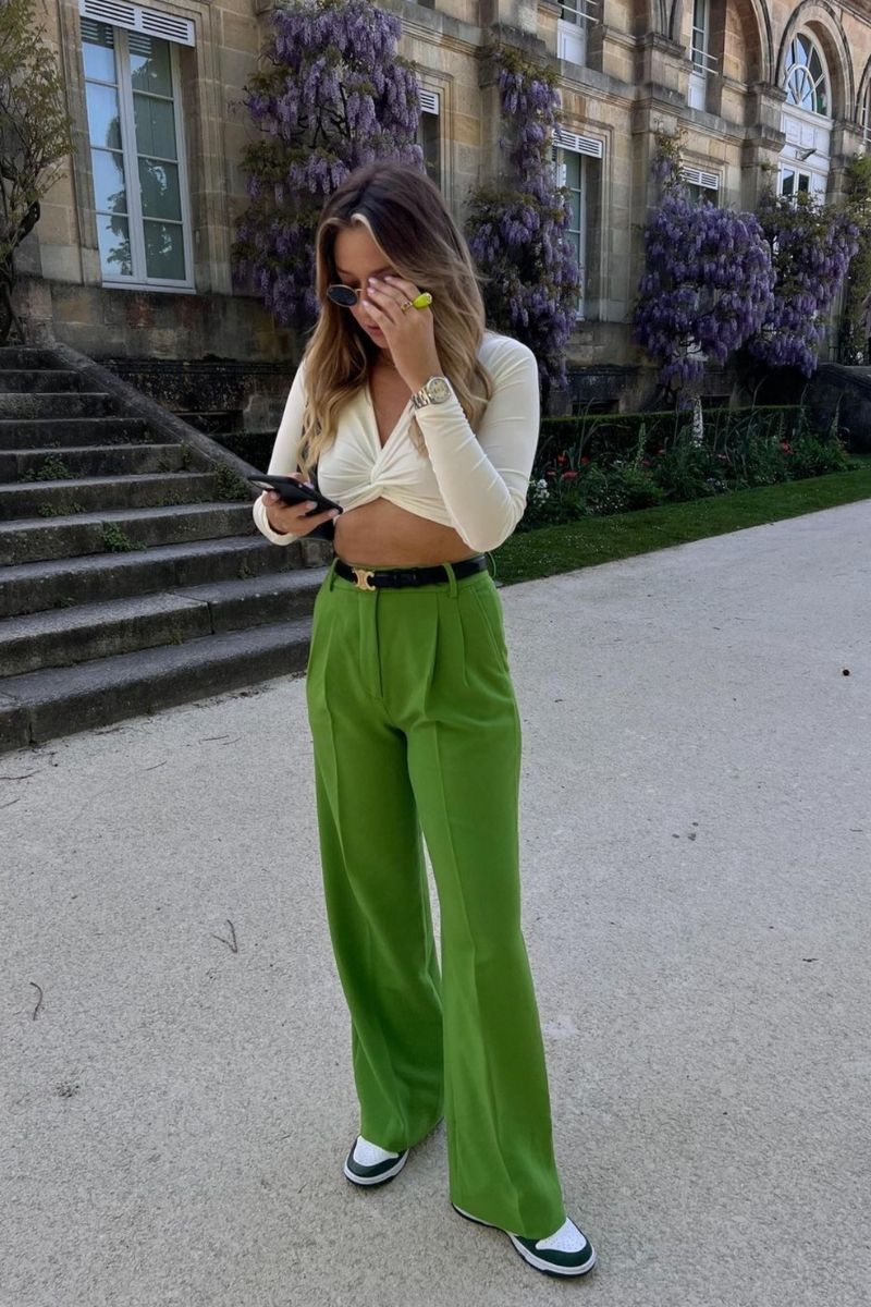 29 Stylish Green Pants Outfit Ideas: Your Ultimate Guide To Styling ...