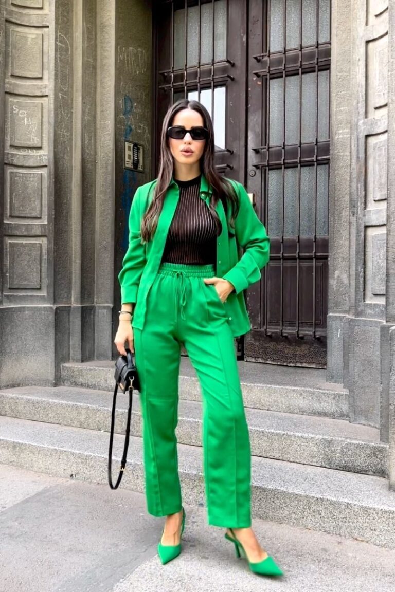 31 Stunning Green Shoe Outfit Ideas For Every Occasion - London ...