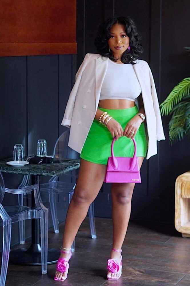 30 Stylish Green Skirt Outfits For Every Occasion: From Brunch to ...