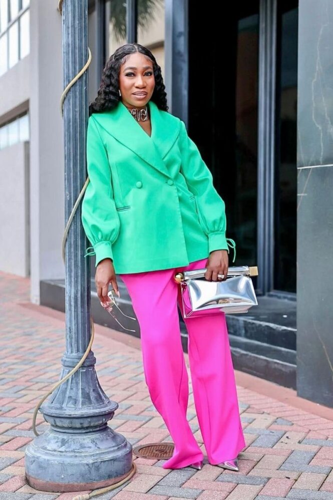 22 Cute Pink Pants Outfit Ideas You Can Copy Easily - London Kensington ...
