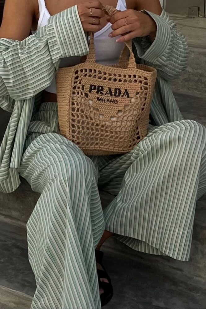 31 Prada Bag Outfits To Inspire How You Style Your Prada Accessories ...