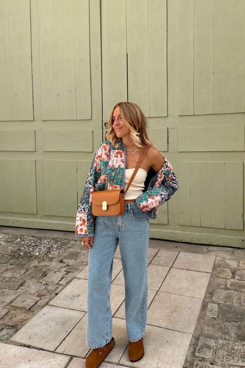 21 Cozy Quilted Jacket Outfit Ideas - Tip On How To Style Quilted ...