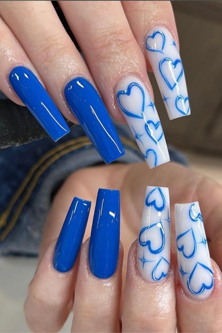 25 Brilliant Blue Nail Designs to Inspire Your Next Manicure - London ...