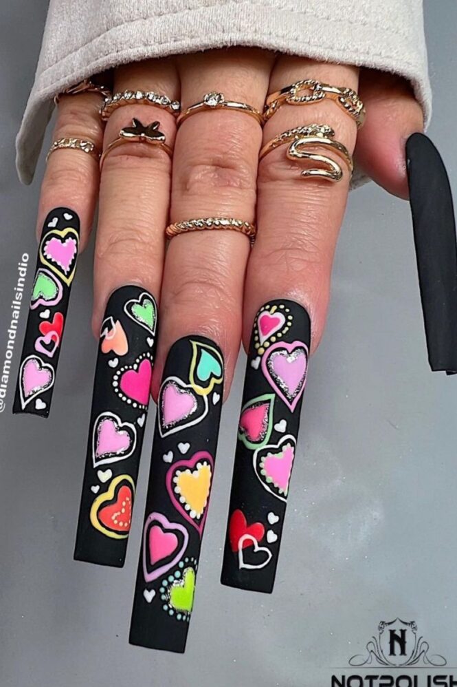 44 Irresistible Heart Nail Designs To Inspire Your Next Manicure ...