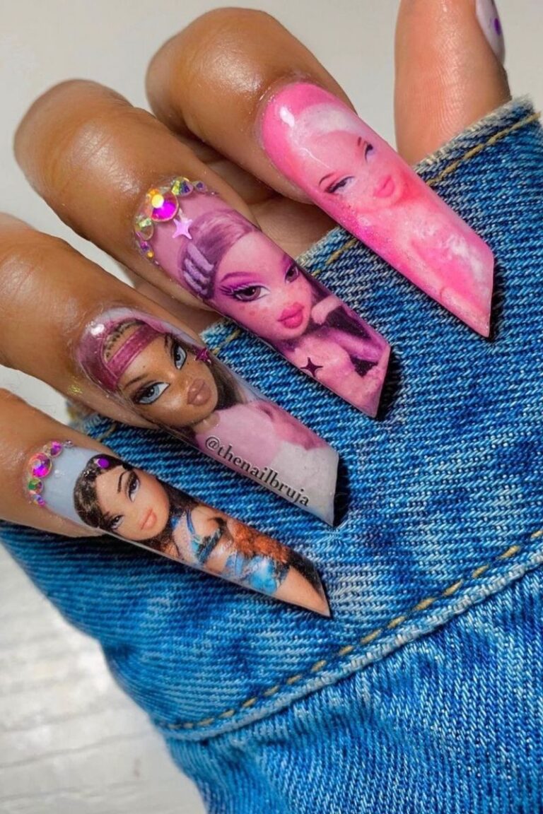 30 Lipstick Nail Idea Design To Inspire You Next Nail Appointment ...