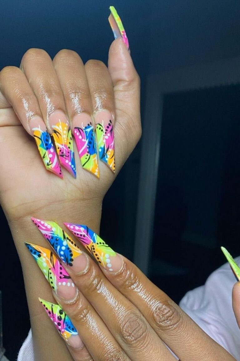 30 Lipstick Nail Idea Design To Inspire You Next Nail Appointment ...