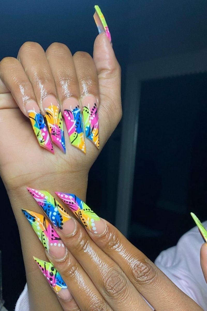 30 Lipstick Nail Idea Design To Inspire You Next Nail Appointment ...