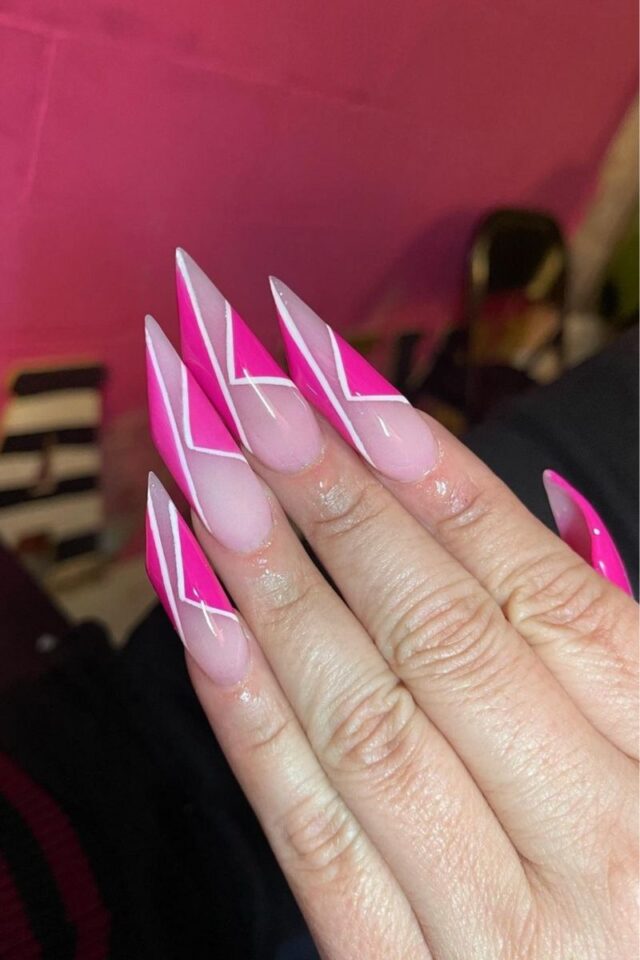 30 Lipstick Nail Idea Design To Inspire You Next Nail Appointment ...