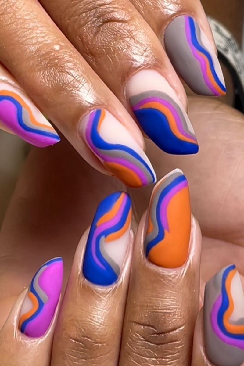 30 Lipstick Nail Idea Design To Inspire You Next Nail Appointment ...