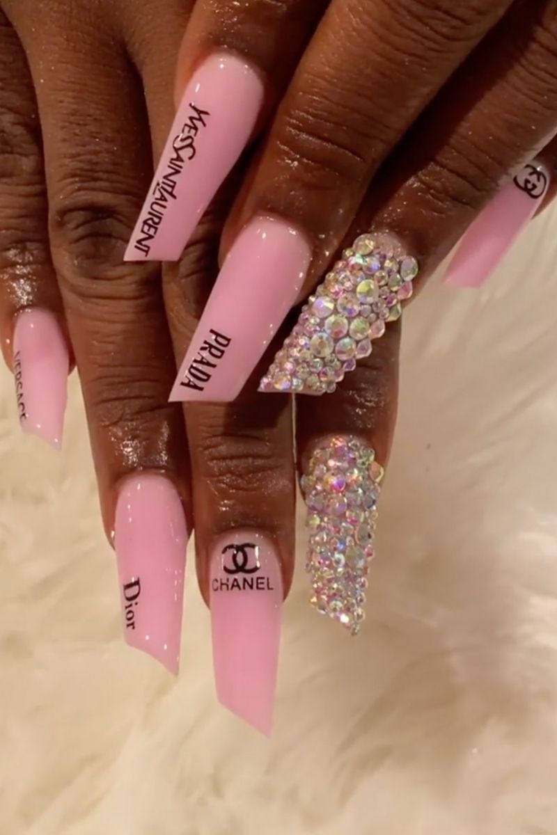 30 Lipstick Nail Idea Design To Inspire You Next Nail Appointment ...