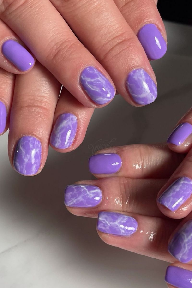 24 Mesmerizing Marble Nail Designs to Inspire Your Next Manicure ...