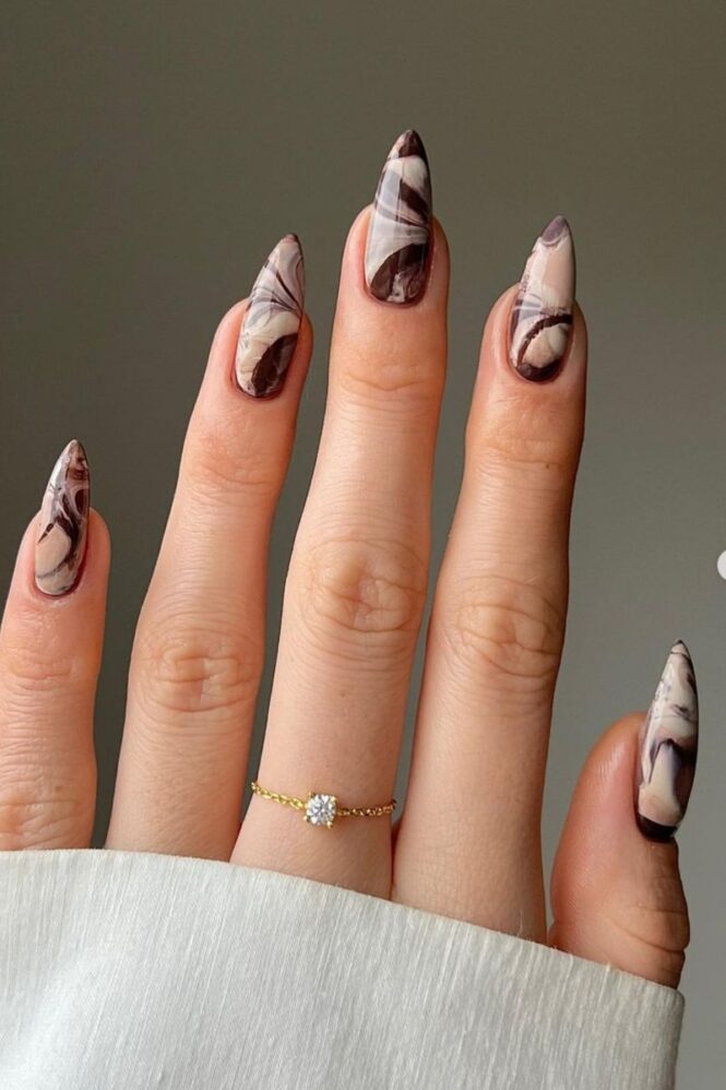 24 Mesmerizing Marble Nail Designs to Inspire Your Next Manicure ...