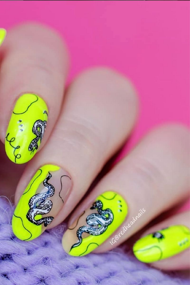 31 Gorgeous Yellow Nail Designs to Brighten Your Next Manicure - London ...
