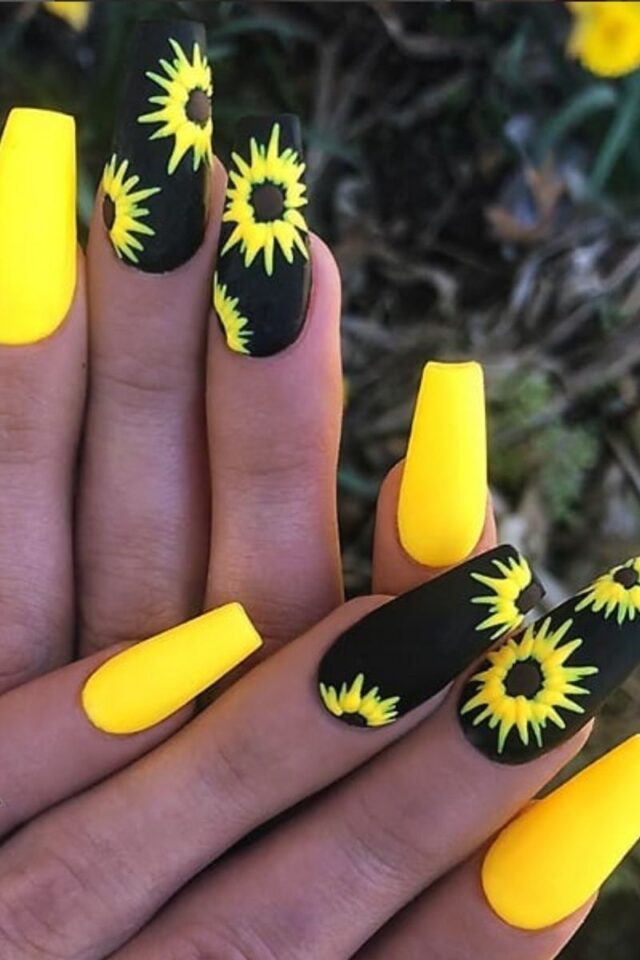 31 Gorgeous Yellow Nail Designs to Brighten Your Next Manicure - London ...