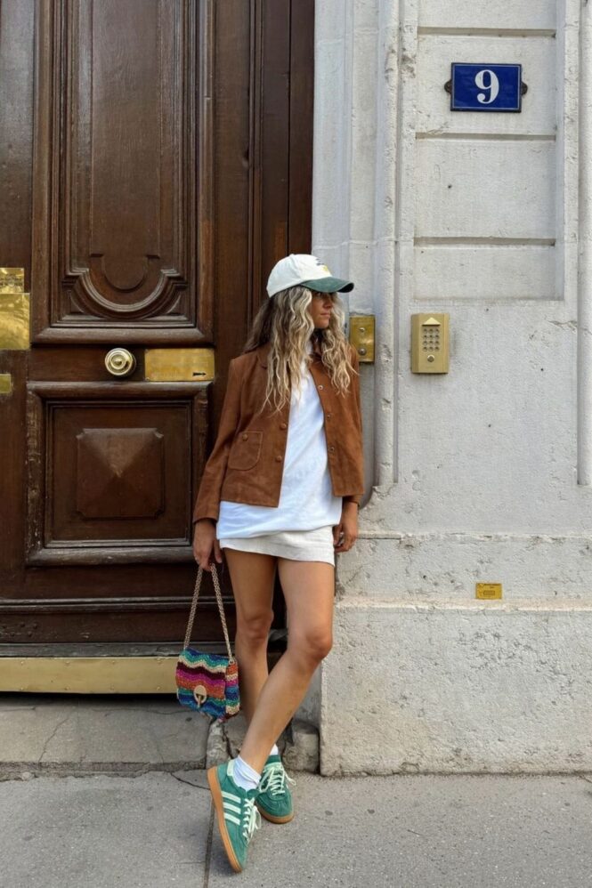 22 Stylish Ways to Rock Green Sneakers: Trendy Outfit Ideas - London ...