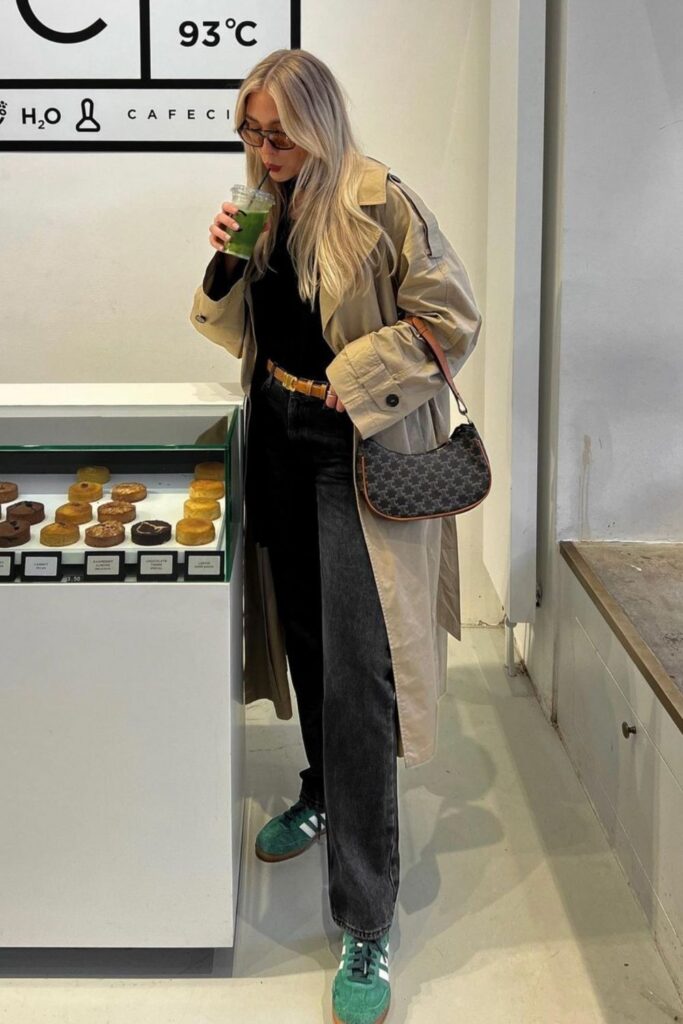 22 Stylish Ways to Rock Green Sneakers: Trendy Outfit Ideas - London ...