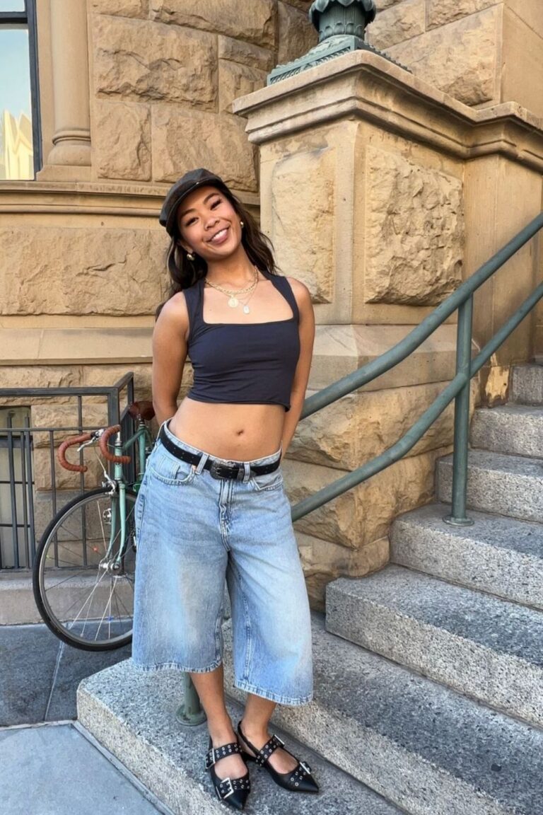 22 Cool Jorts Outfits You Need to Try Now - London Kensington Guide