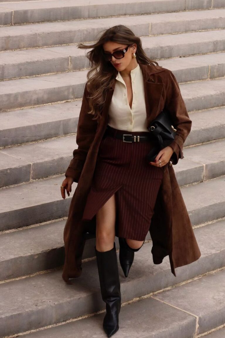 24 Perfect Winter Work Outfits That Look Chic And Keep You Warm ...