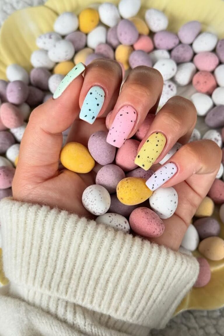 18 Cute Easter Nails: Get Ready for Easter with These Adorable Easter ...