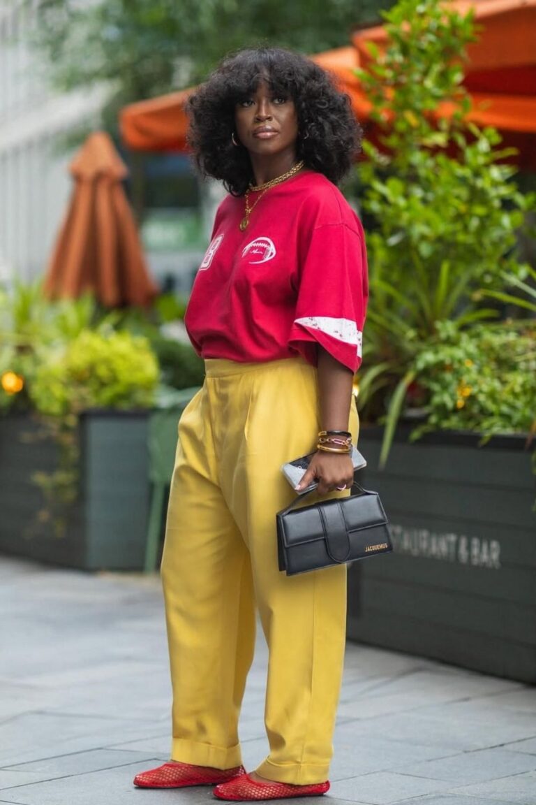 28 Fresh Yellow Pants Outfit Ideas That’ll Instantly Brighten Your ...