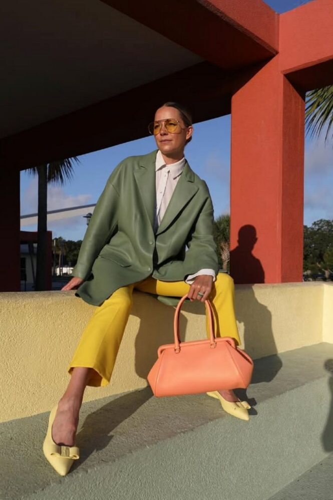 28 Fresh Yellow Pants Outfit Ideas That’ll Instantly Brighten Your ...