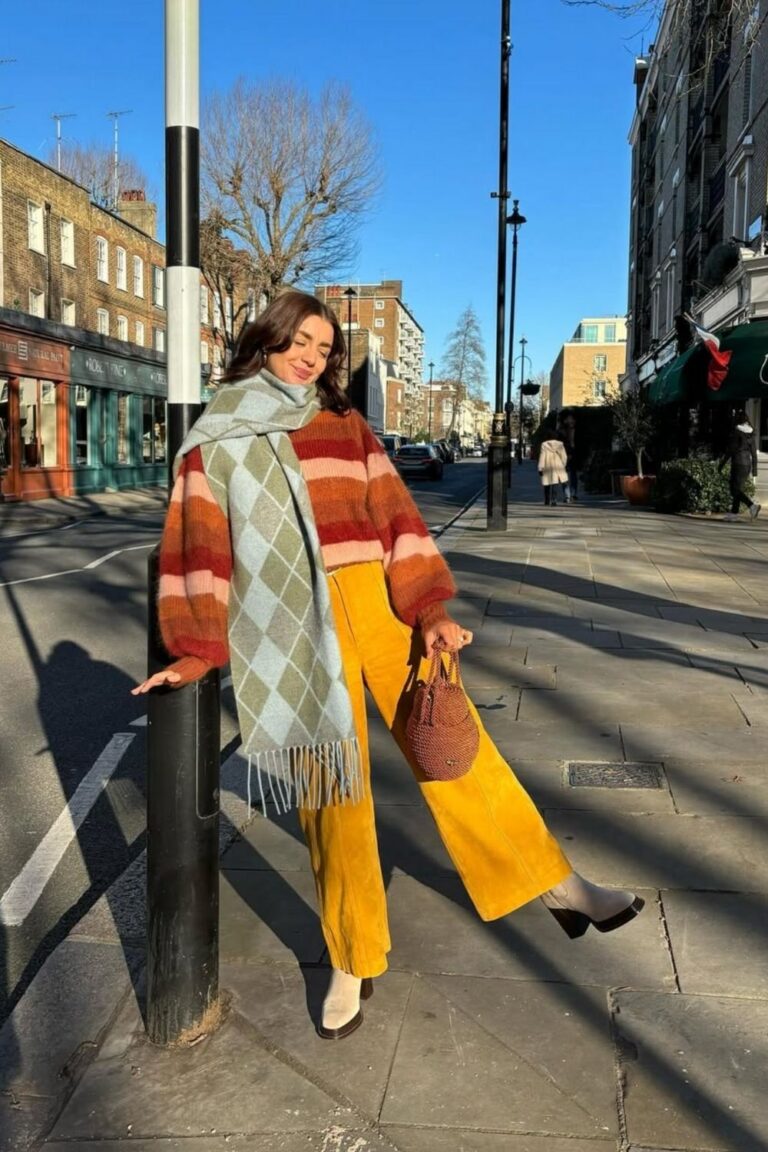 28 Fresh Yellow Pants Outfit Ideas That’ll Instantly Brighten Your ...