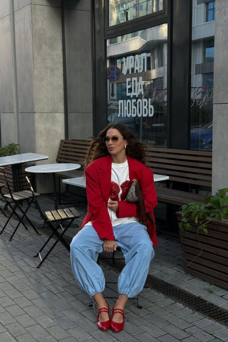 30 Chic Red Mary Jane Shoes Outfit Ideas to Try This Season - London ...
