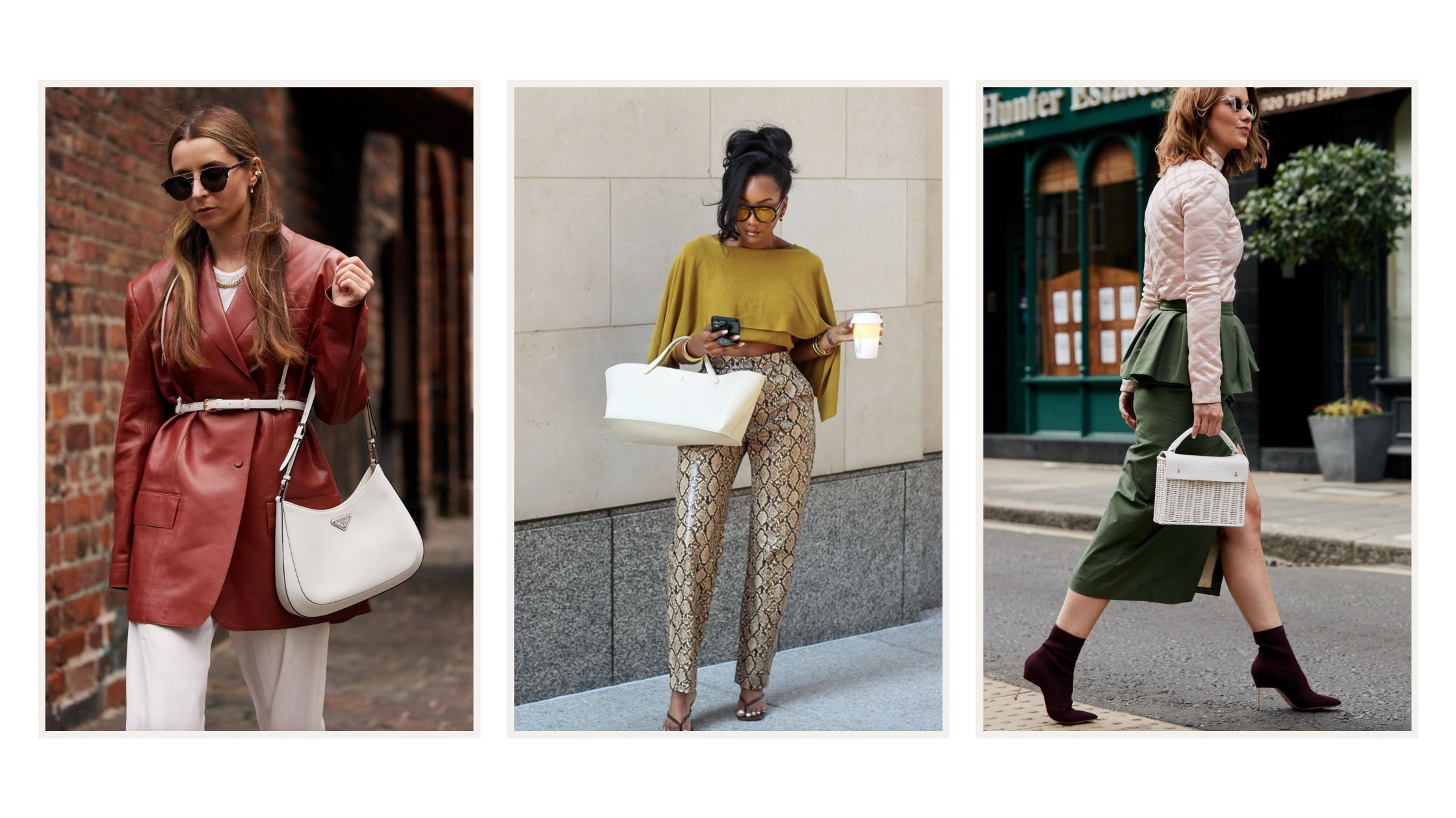 35 White Bag Outfit Ideas That Prove It’s the Chicest Accessory ...
