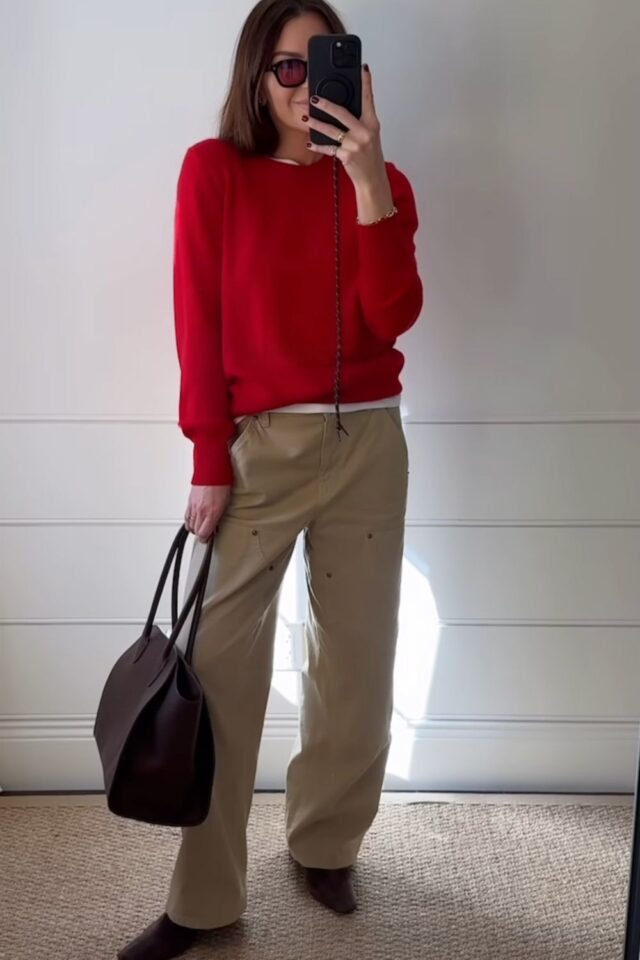 30 Chic Beige Cargo Pants Outfit Ideas Including How to Style Them ...