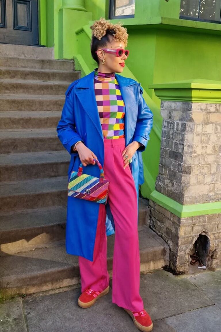 Blue Coat Outfit Ideas: 26 Chic Ways To Style A Bold Blue Coat This ...