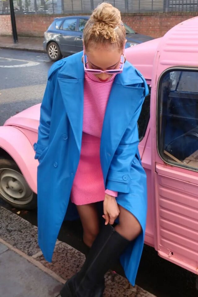 Blue Coat Outfit Ideas: 26 Chic Ways To Style A Bold Blue Coat This ...