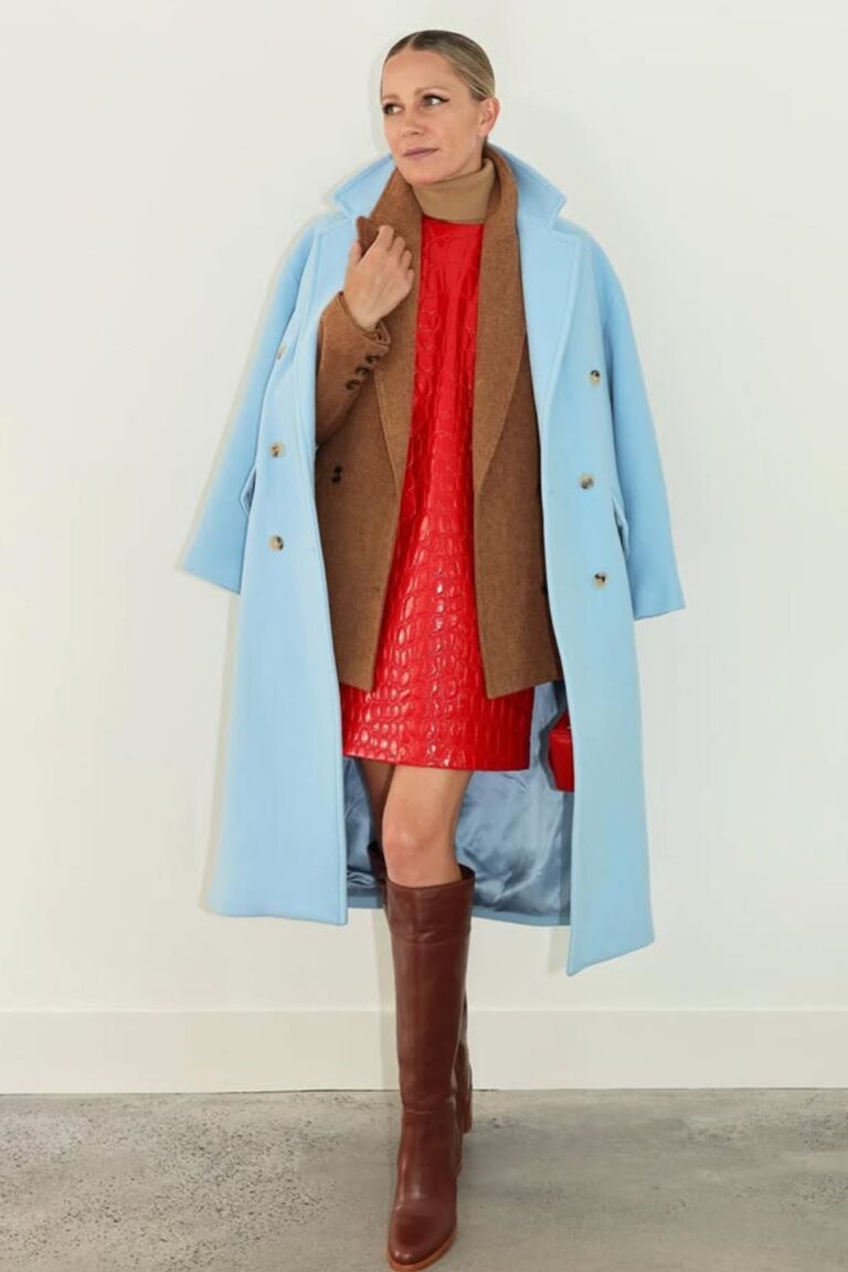 Blue Coat Outfit Ideas: 26 Chic Ways To Style A Bold Blue Coat This ...