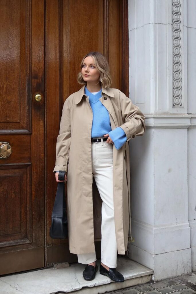 Blue Sweater Outfit Ideas: 33 Stylish Looks You’ll Want to Recreate ...
