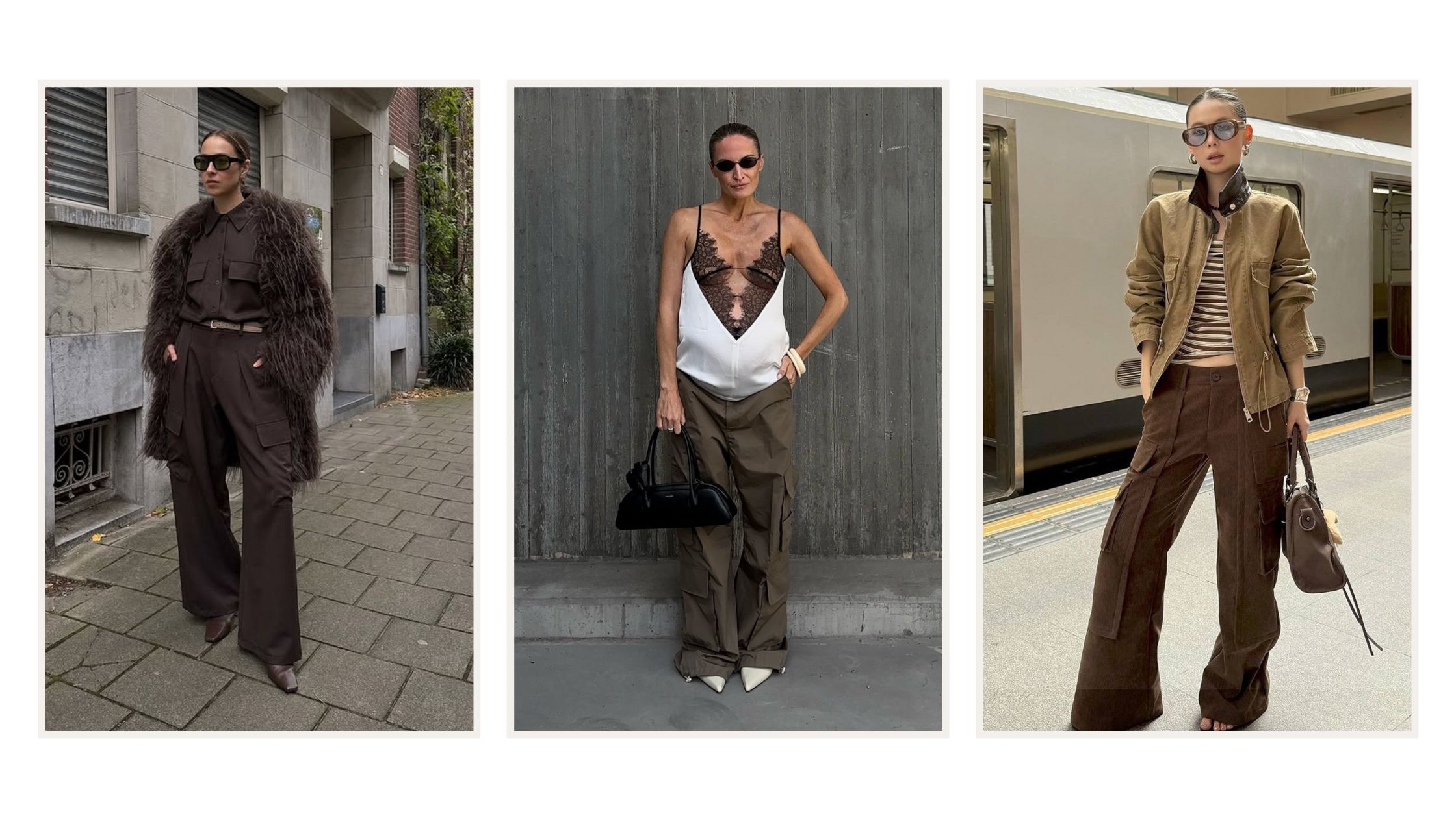 24 Brown Cargo Pants Outfit Ideas Plus How to Style Them - London ...