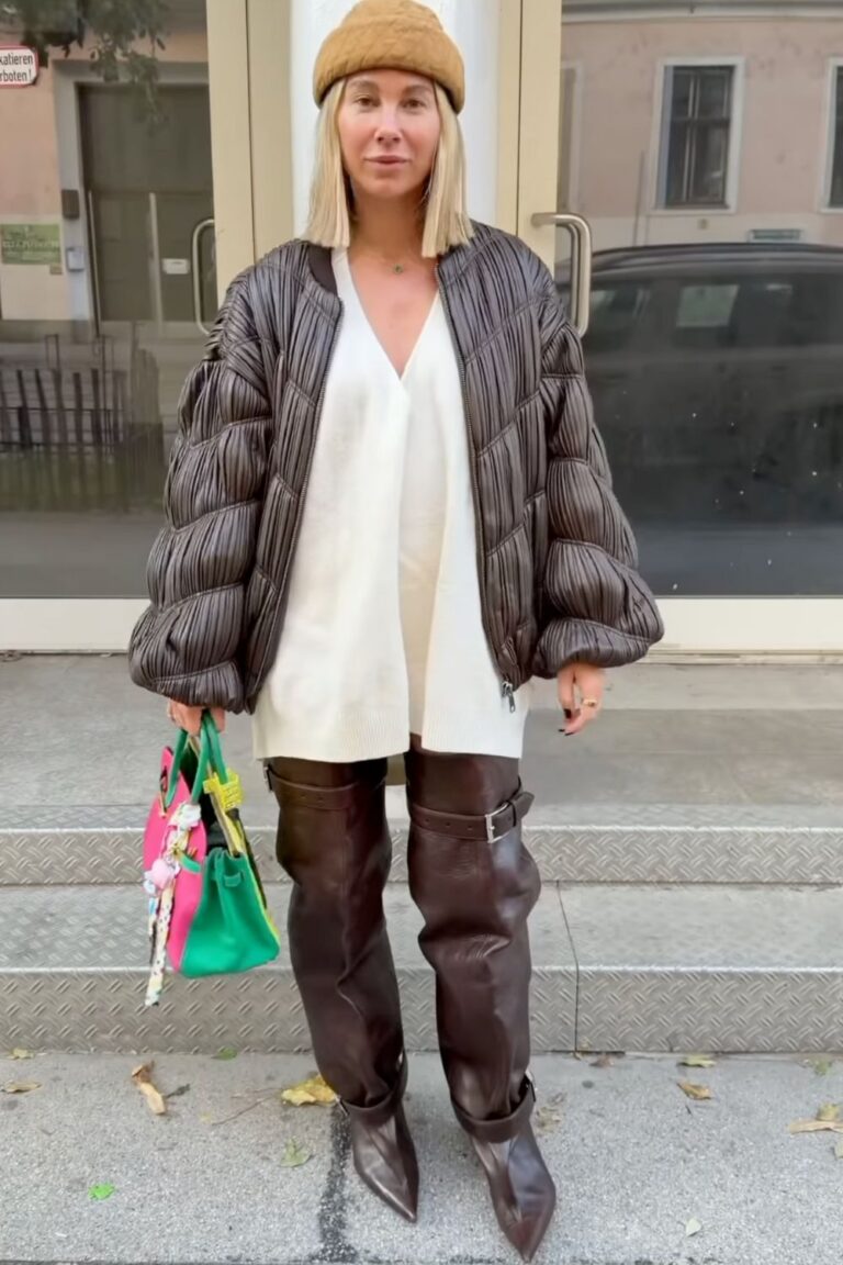 38 Brown Jacket Outfit Ideas That Prove This Color Works With ...