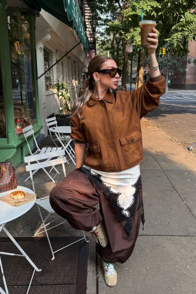38 Brown Jacket Outfit Ideas That Prove This Color Works With ...