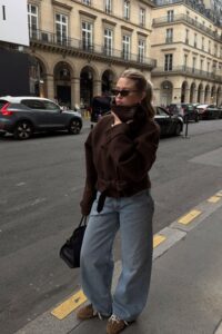 38 Brown Jacket Outfit Ideas That Prove This Color Works With ...