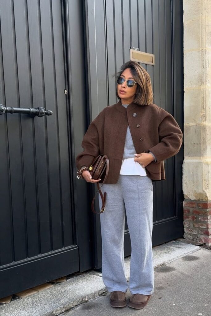 38 Brown Jacket Outfit Ideas That Prove This Color Works With ...