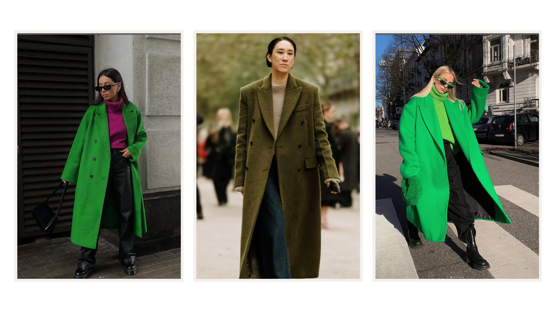41 Stunning Green Coat Outfit Ideas to Try This Season - London ...