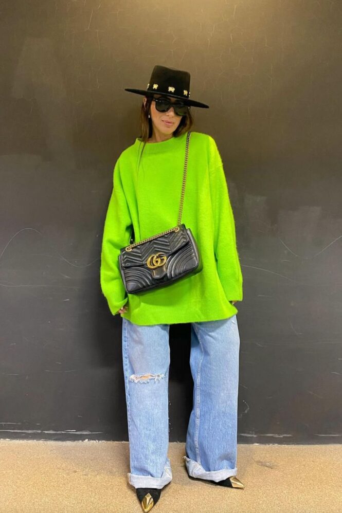 33 Chic Green Sweater Outfit Ideas That Feel Fresh, Modern, and ...