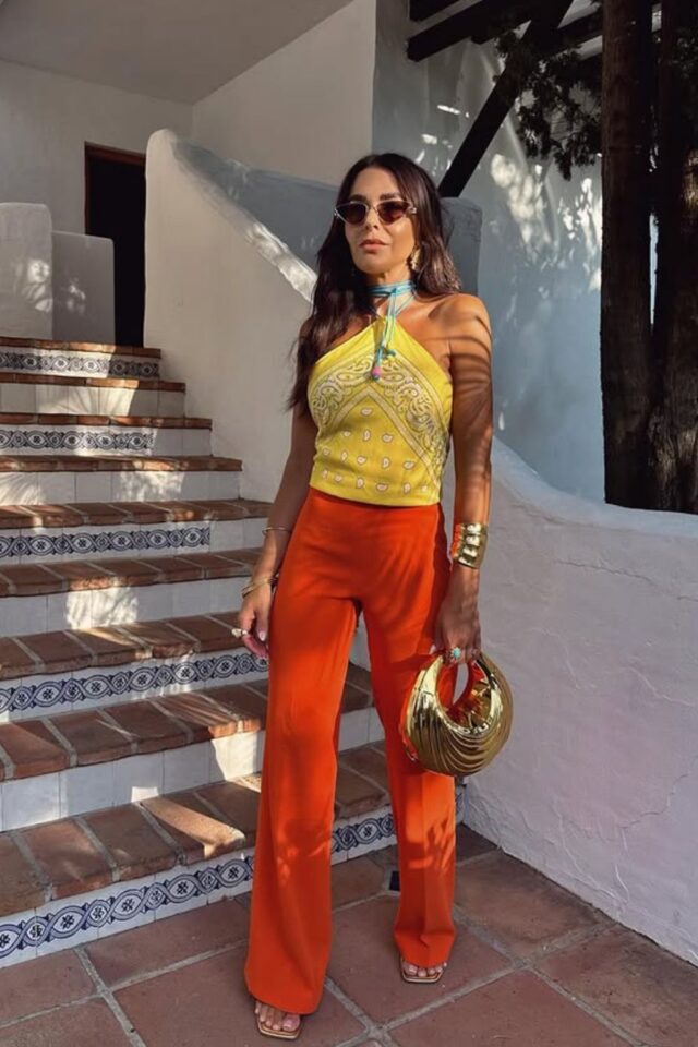Orange Pants Outfit Ideas: 30 Stylish Ways to Wear This Bold Wardrobe ...